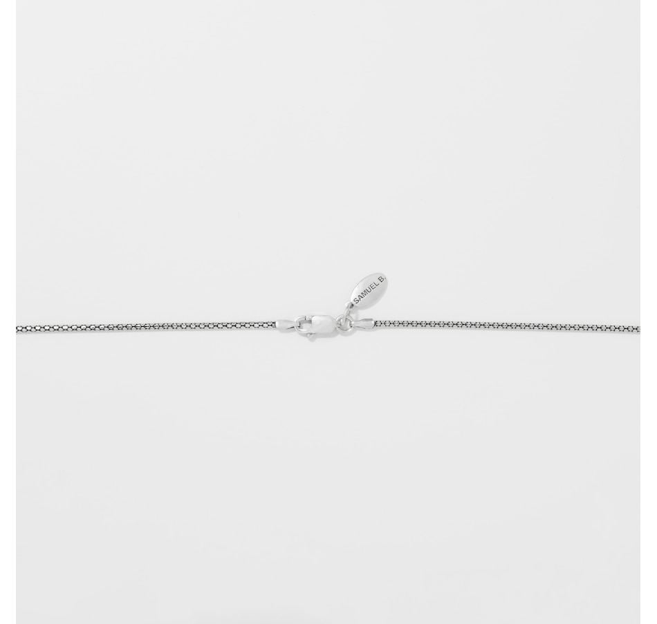 Samuel B Collection Sterling Silver Round Korean Chain - TSC.ca