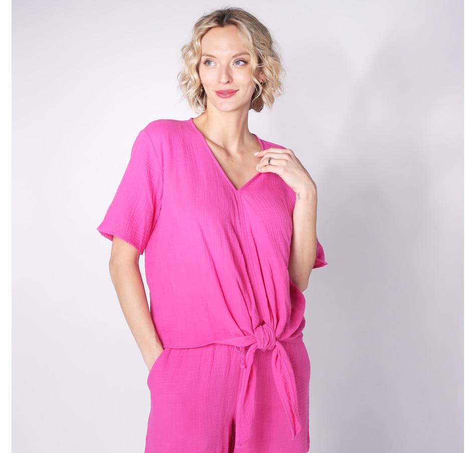 Hailey Lyn V-Neck Kimono Top - TSC.ca