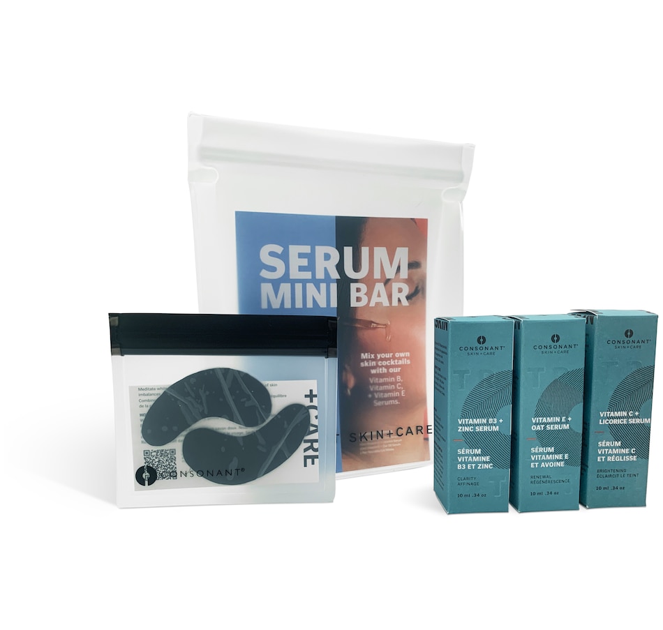 Consonant Vitamin Serum Mini Bar & Eye Mask Gift Set - TSC.ca
