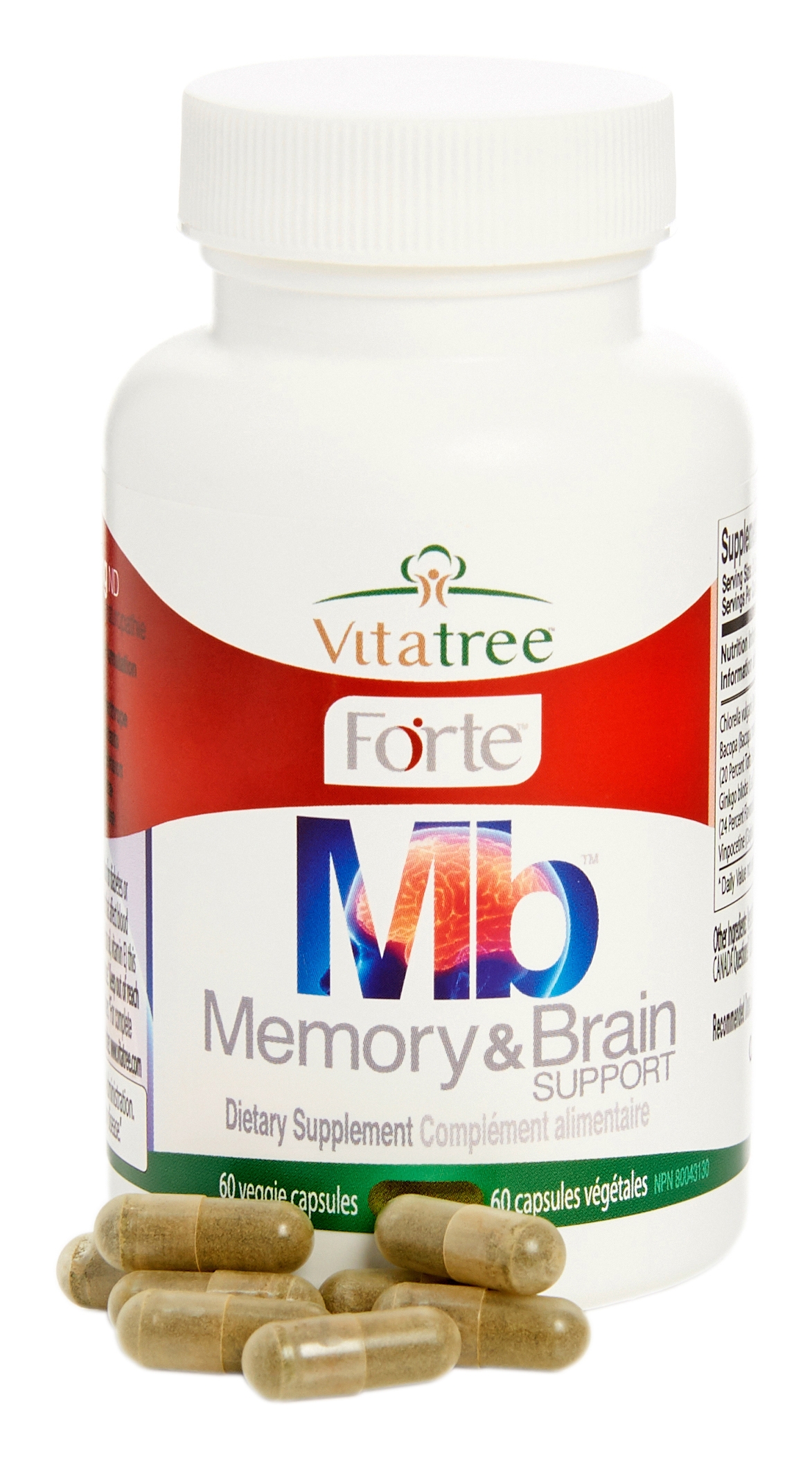 Auto Delivery - 60-Day VitaTree Forte Memory & Brain Booster Capsules ...