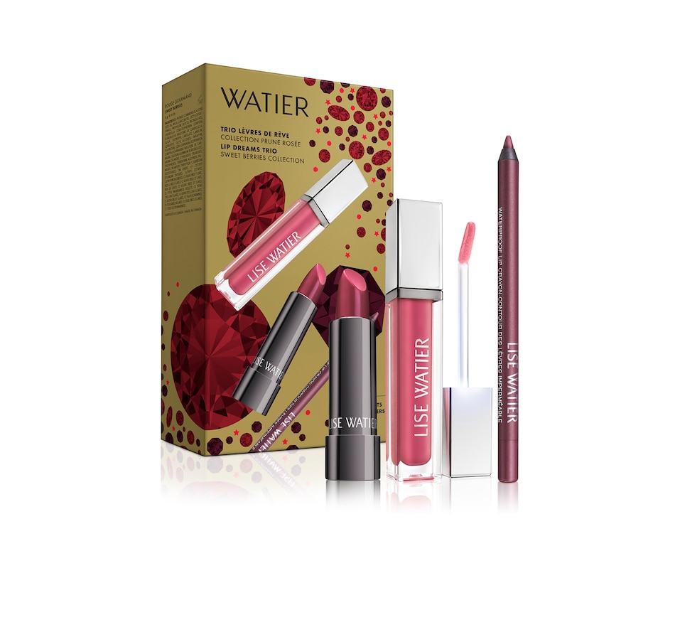Beauty - Makeup - Makeup Sets - Lise Watier Plum Lip Holiday Gift Set ...