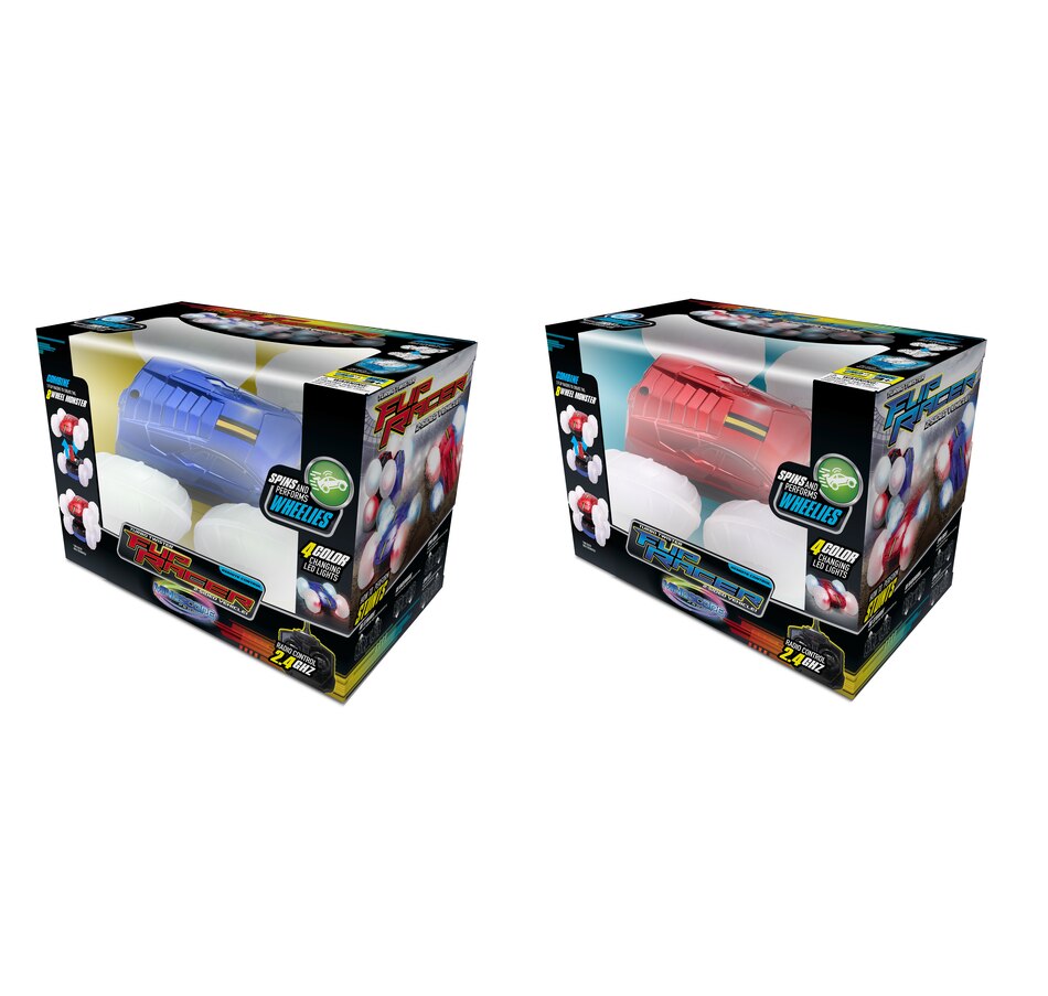 Mindscope Flip Racers (Set of 2, Red/Blue) - TSC.ca