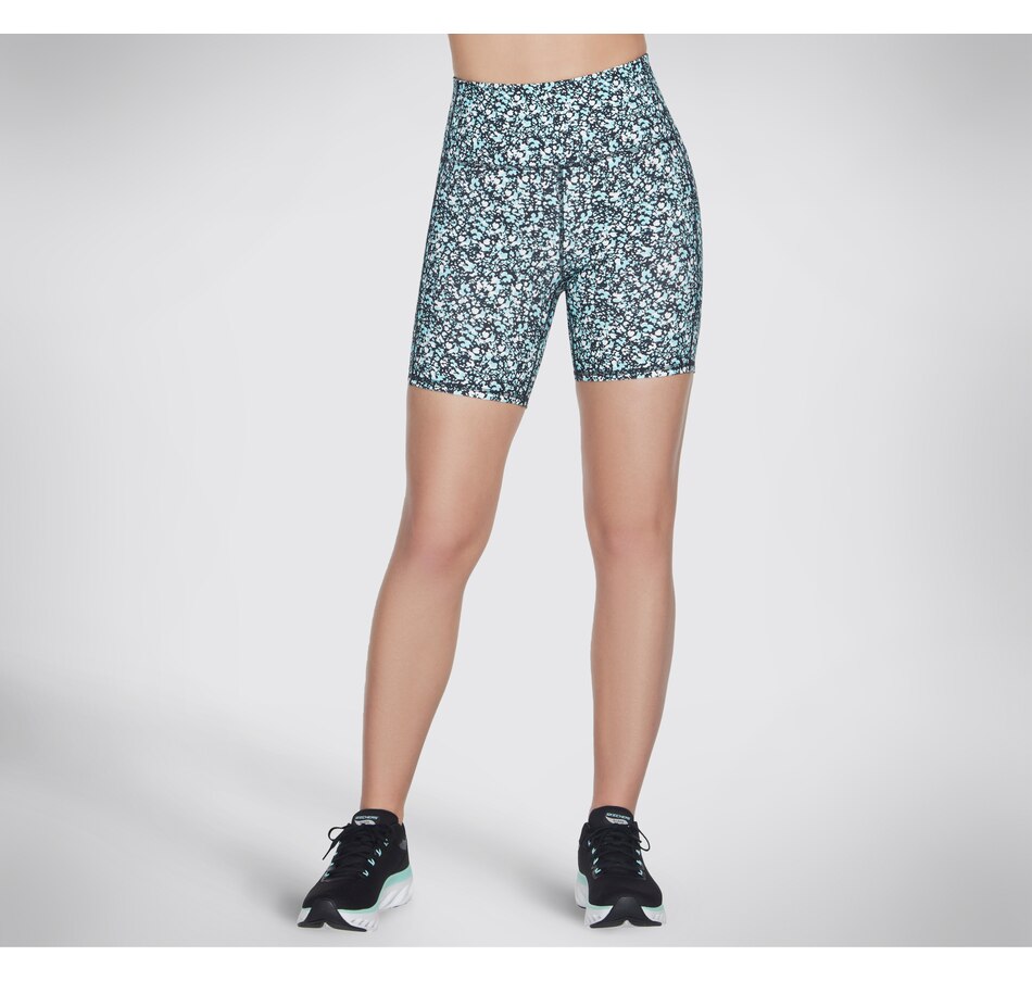 Skechers Go Walk Mini Floral High Waisted Bike Short - TSC.ca