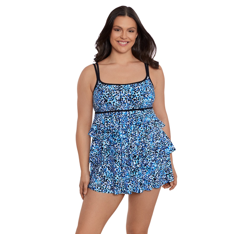 Longitude Triple Tier Swimdress Tscca