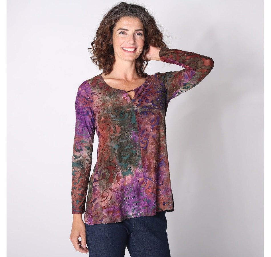 Hailey Lyn Long Sleeve Float Top - TSC.ca