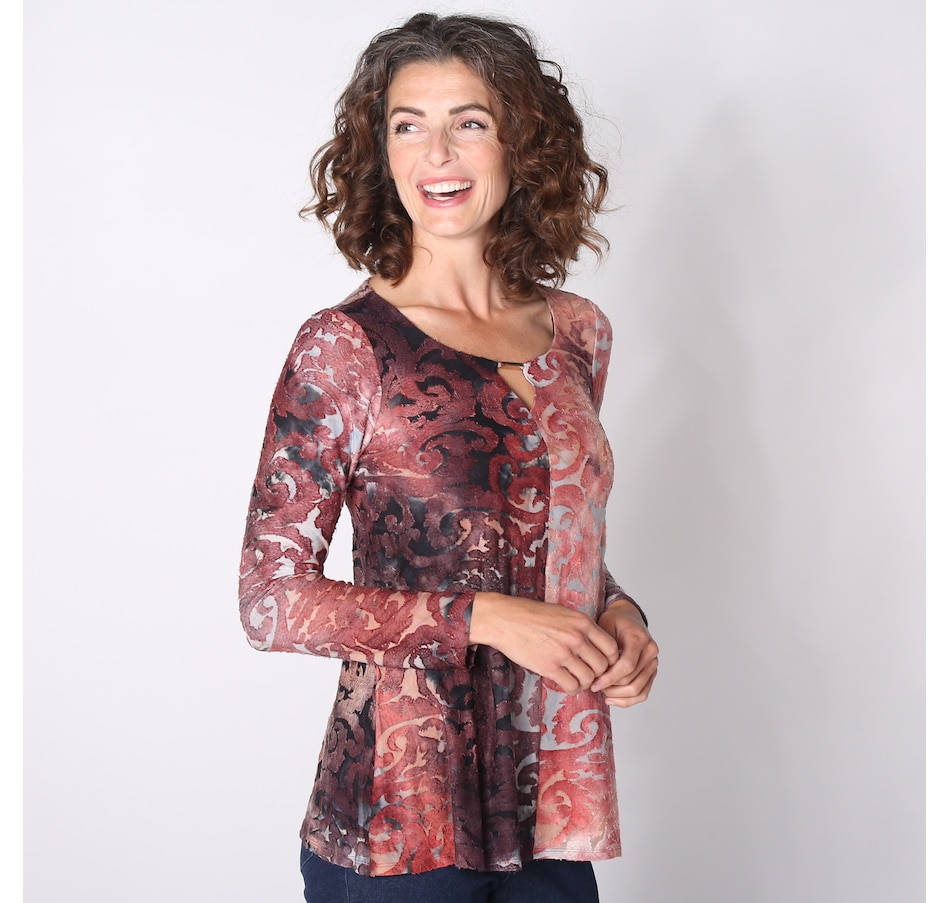 Hailey Lyn Long Sleeve Float Top - TSC.ca