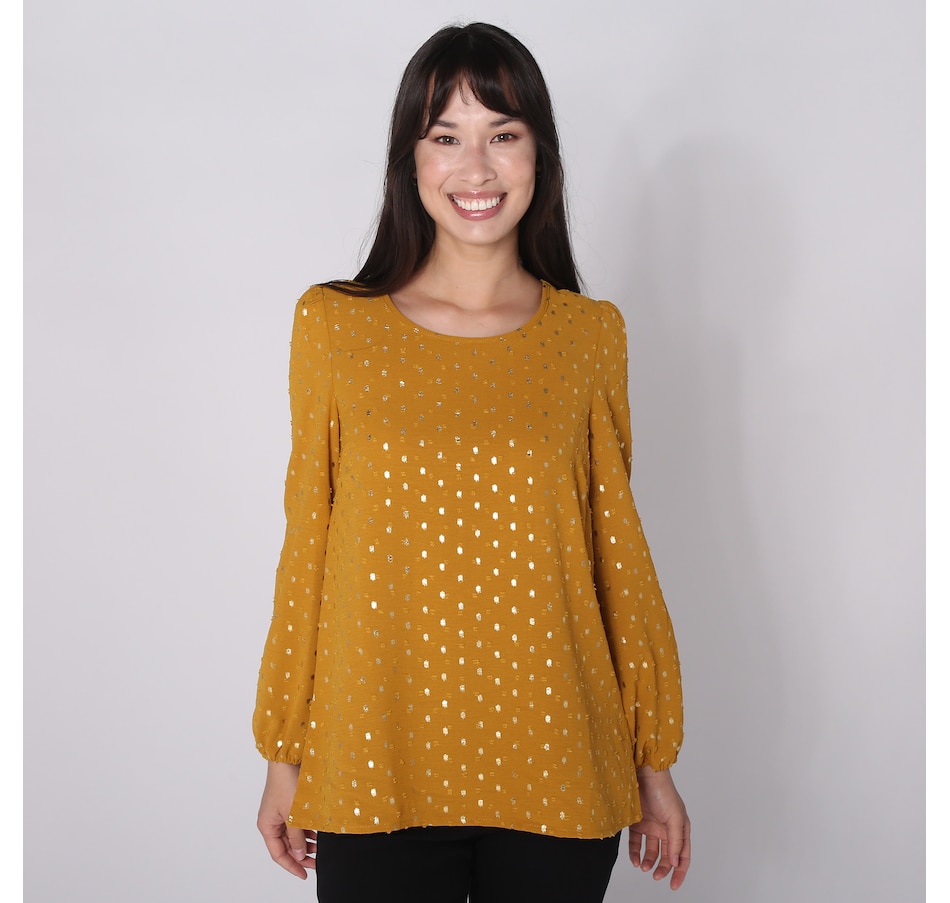 Hailey Lyn Balloon Sleeve Top - TSC.ca