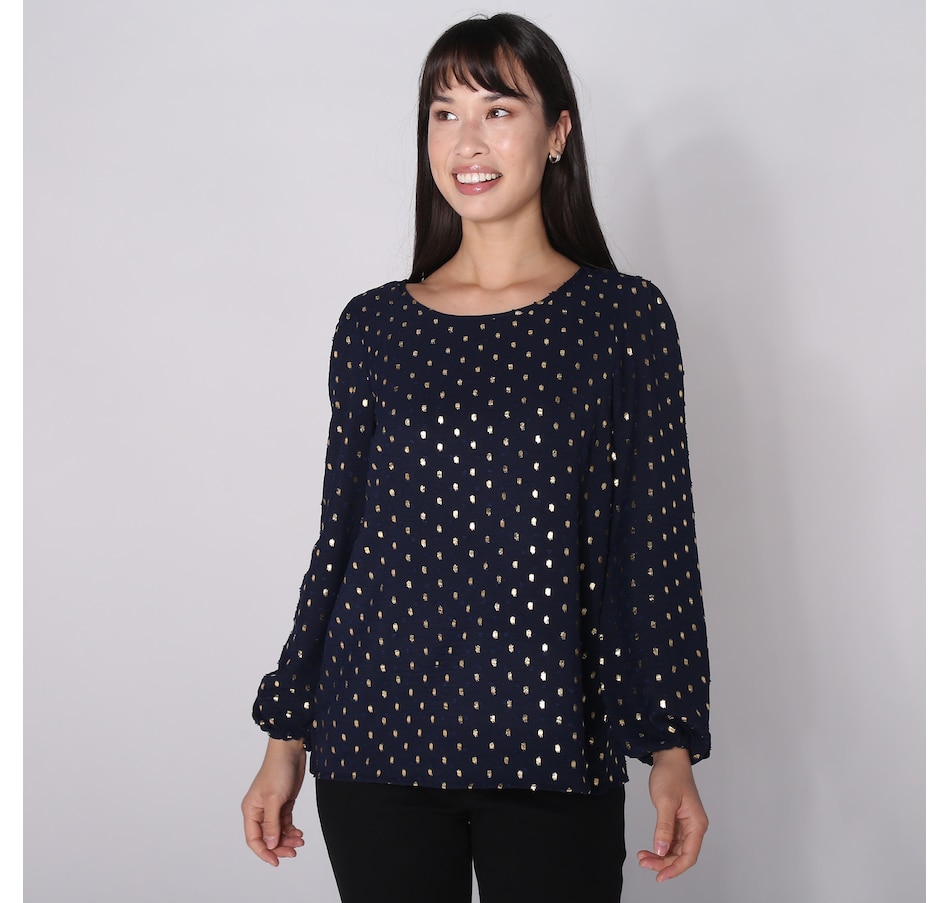 Hailey Lyn Balloon Sleeve Top - TSC.ca