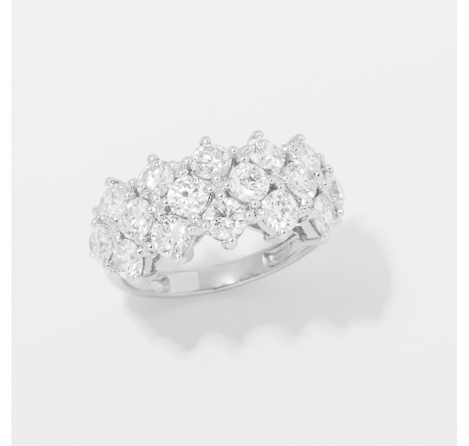 EVERA Diamonds 14K Gold Diamond Cluster Ring - TSC.ca