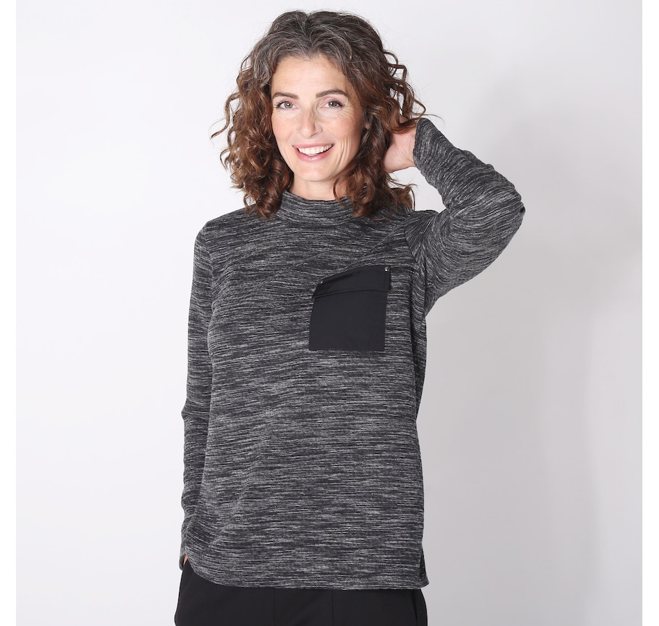 Mr. Max Zuri Knit Top with Taffeta Pocket - TSC.ca