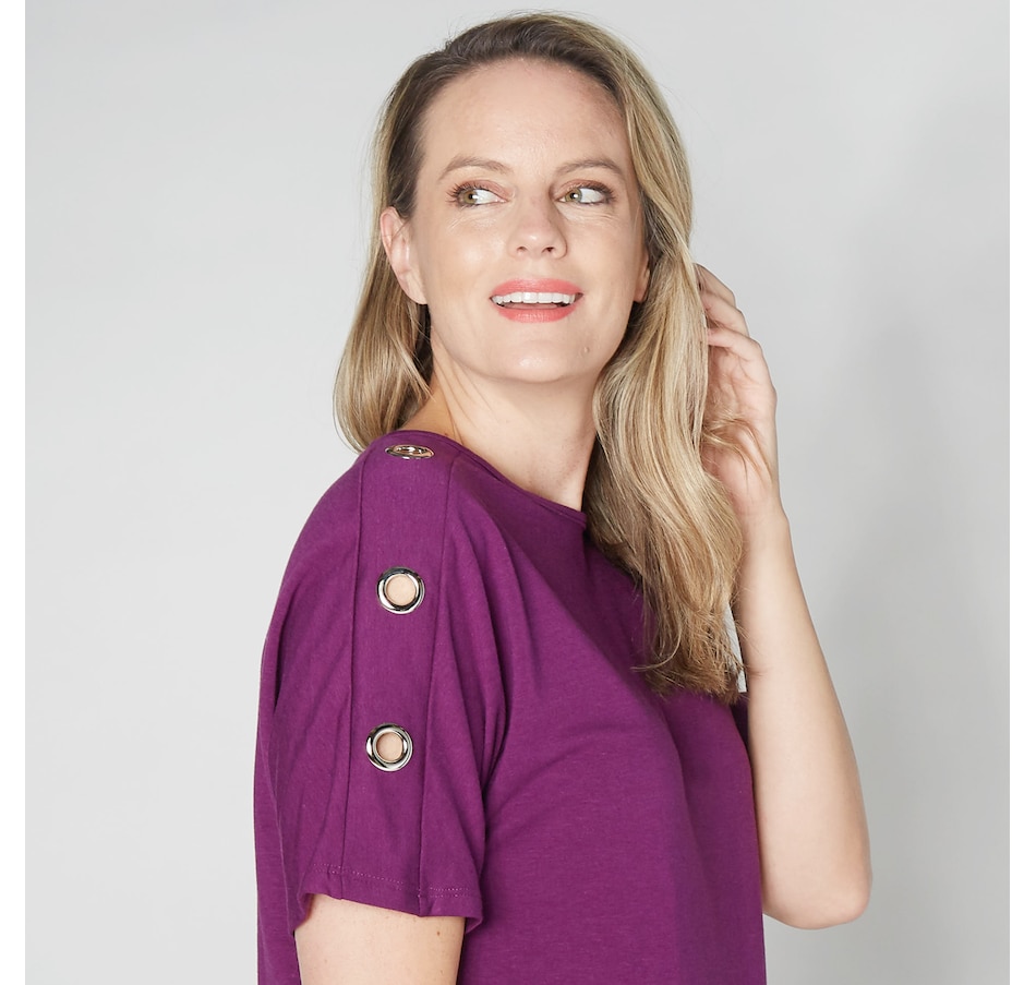 Mr. Max Bamboo Cotton Top with Grommet Detail - TSC.ca