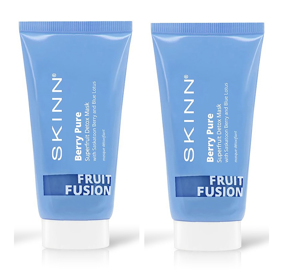 SKINN Fruit Infusion Berry Pure Superfruit Detox Mask Duo - TSC.ca