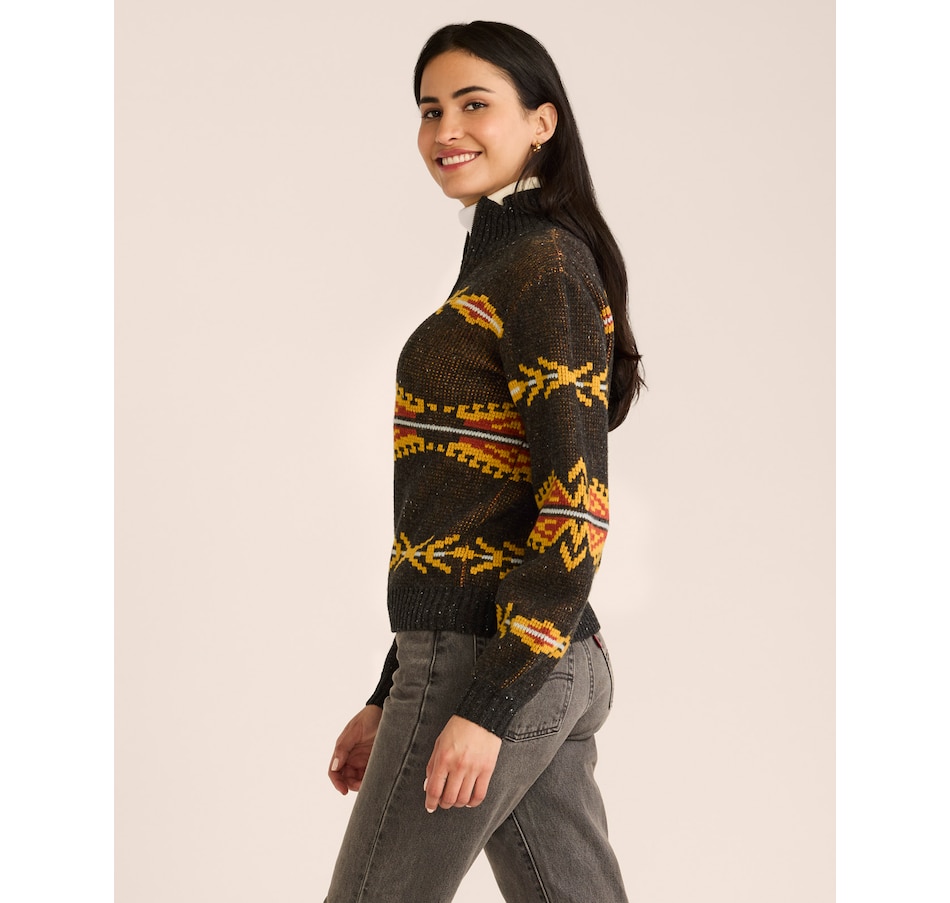 Pendleton Graphic Quarter Zip Pullover - TSC.ca