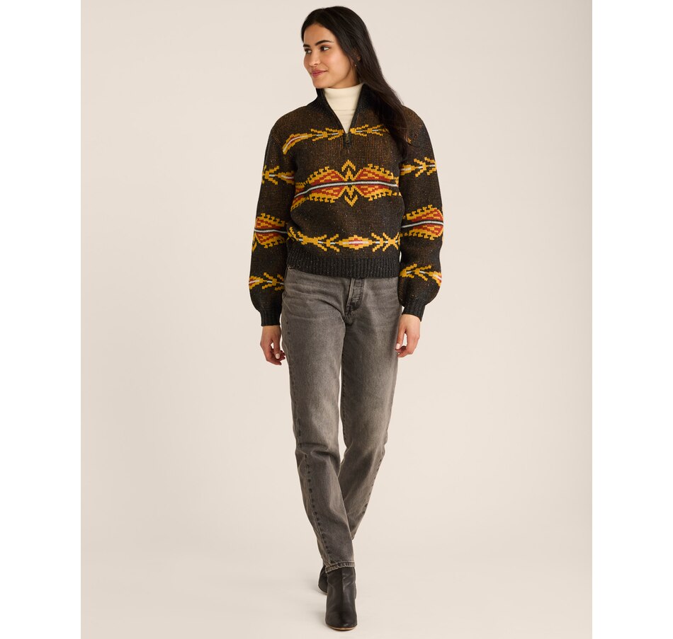 Pendleton Graphic Quarter Zip Pullover - TSC.ca