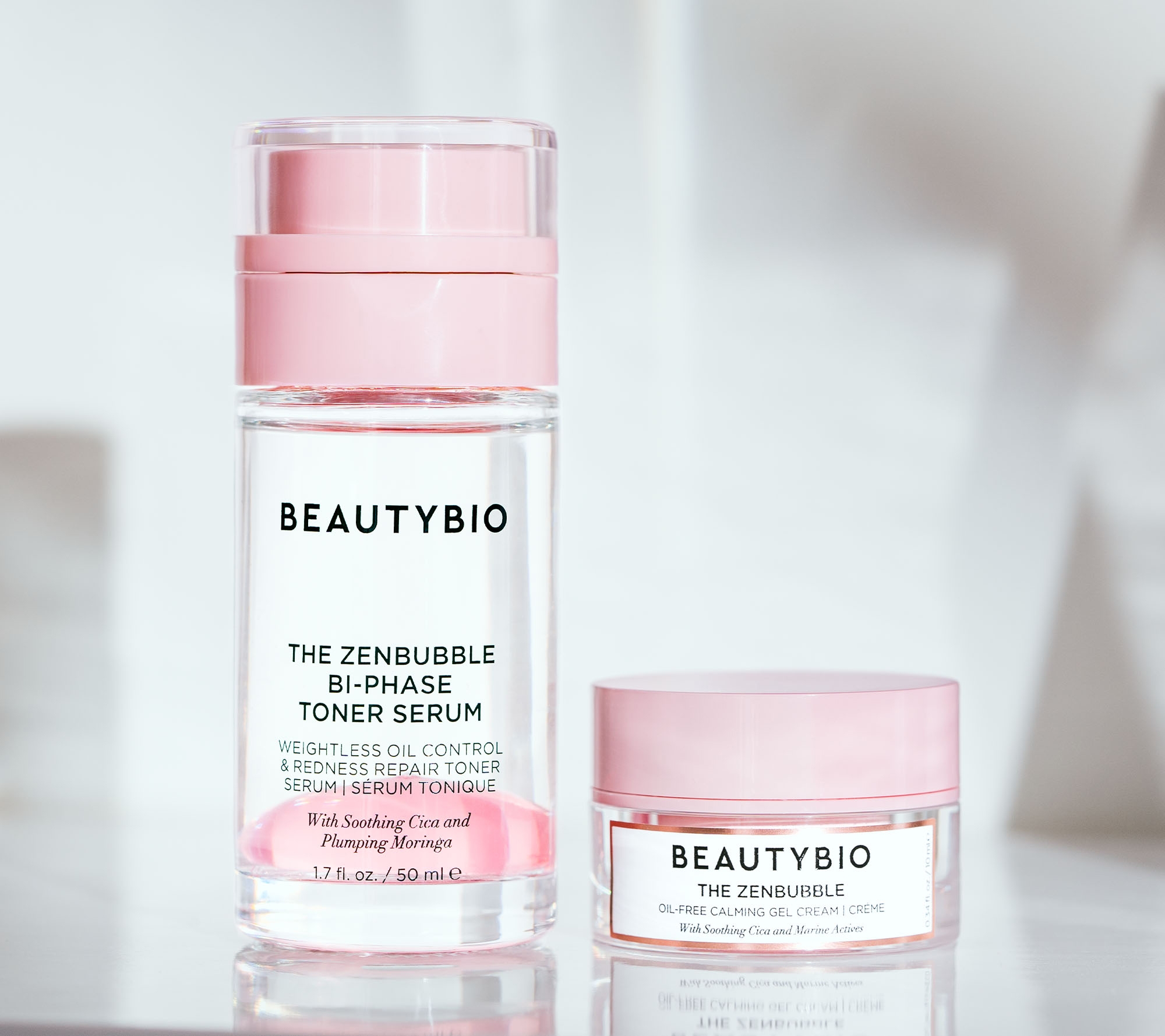 Beautybio Zen Toner Serum & Zen Bubble Gel Cream - TSC.ca