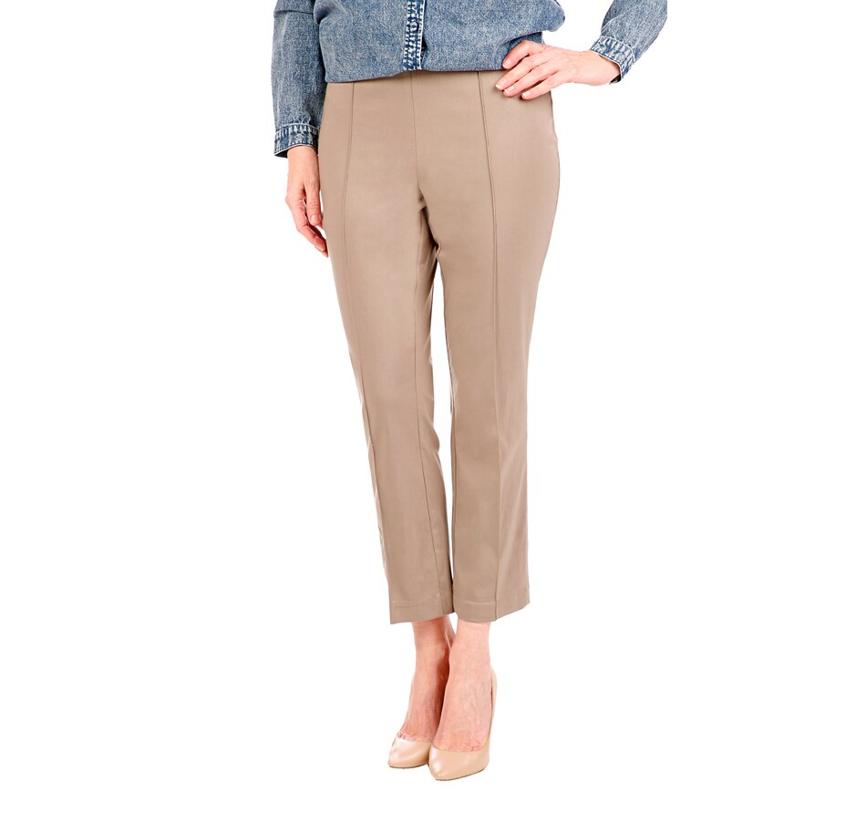 Clothing & Shoes - Bottoms - Pants - Joan Rivers Luster Twill Ankle ...