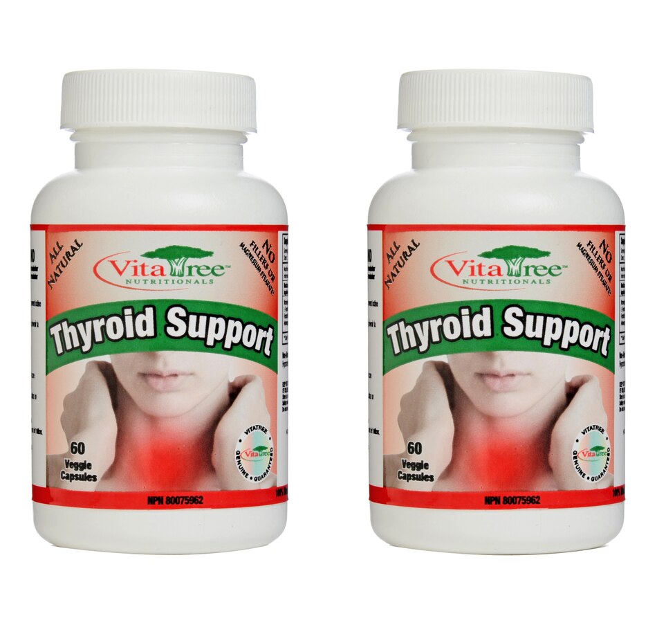 Auto Delivery 60 Day Vitatree Thyroid Support Tsc Ca