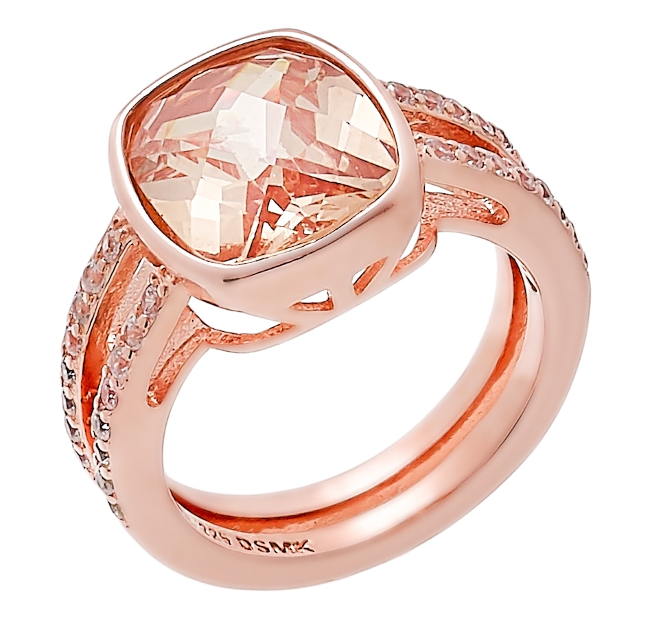 tsc.ca - Gem Illusions Sterling Silver Simulated Gemstone & Cubic ...