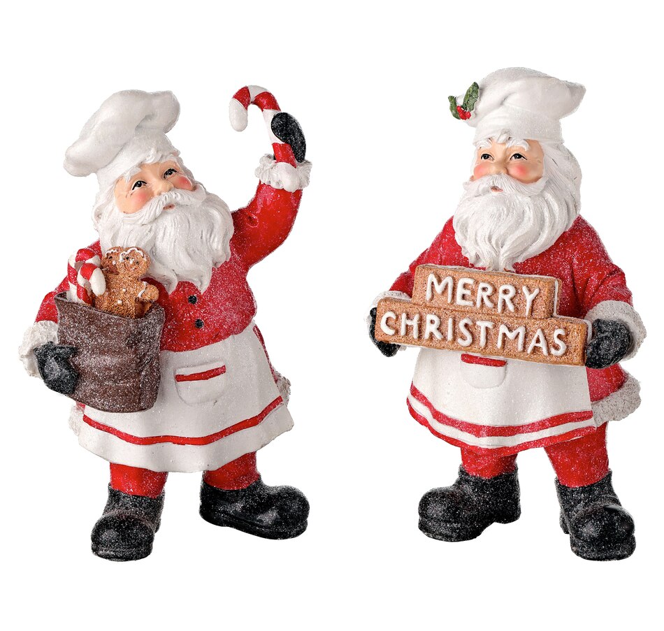 Holiday Memories Chef Santas (Set of 2) - TSC.ca