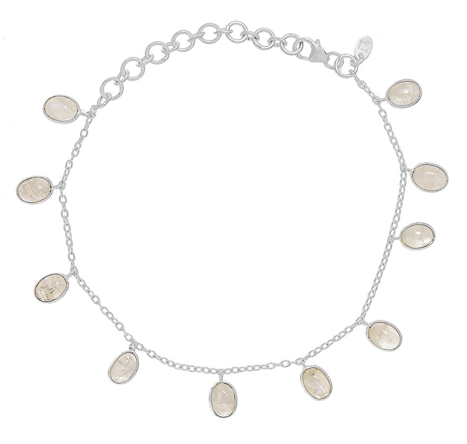 Himalayan Gems Sterling Silver Gemstone Link Bracelet - TSC.ca