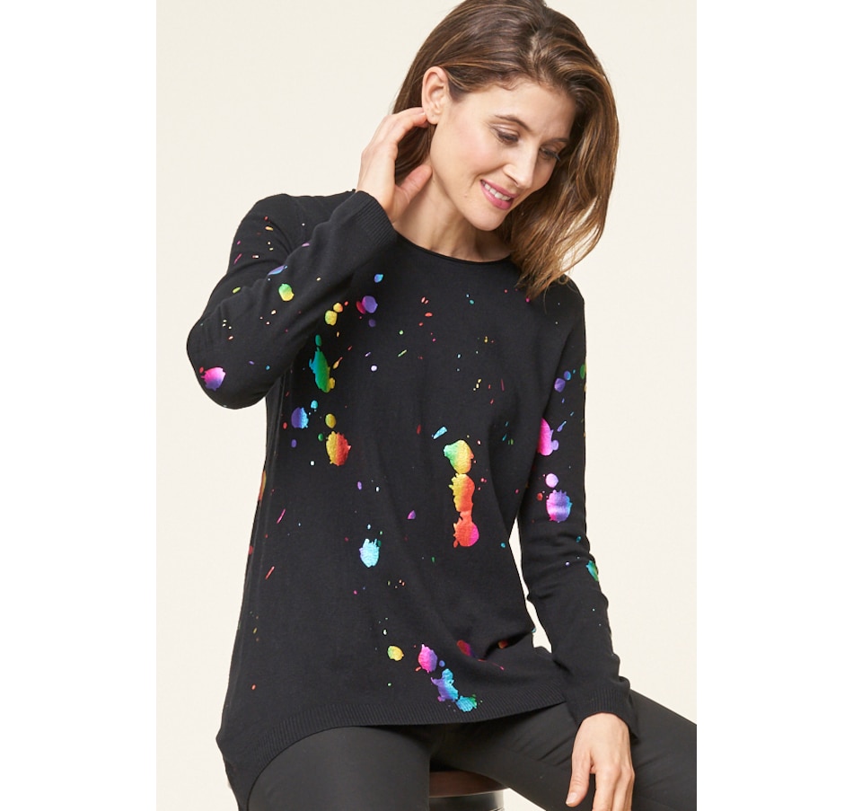 Parkhurst Paint Splatter Sweater - TSC.ca