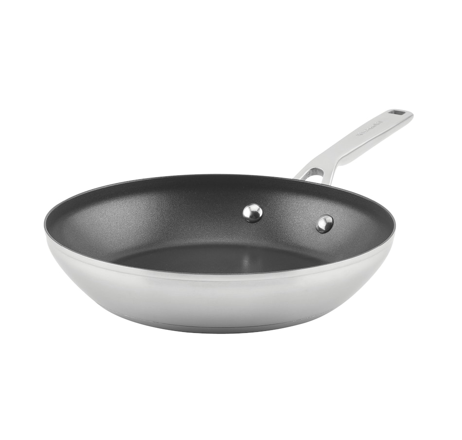KitchenAid 3-Ply Base Stainless Steel Non-Stick Frying Pan (12") - TSC.ca