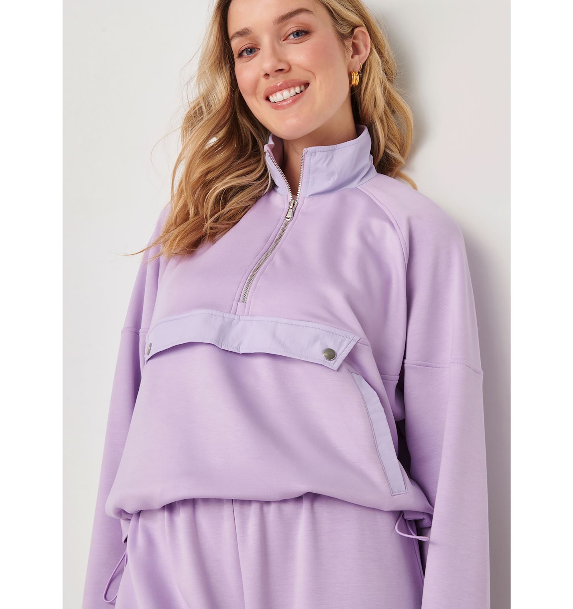Charlie Paige Relaxed Mockneck Jacket - TSC.ca