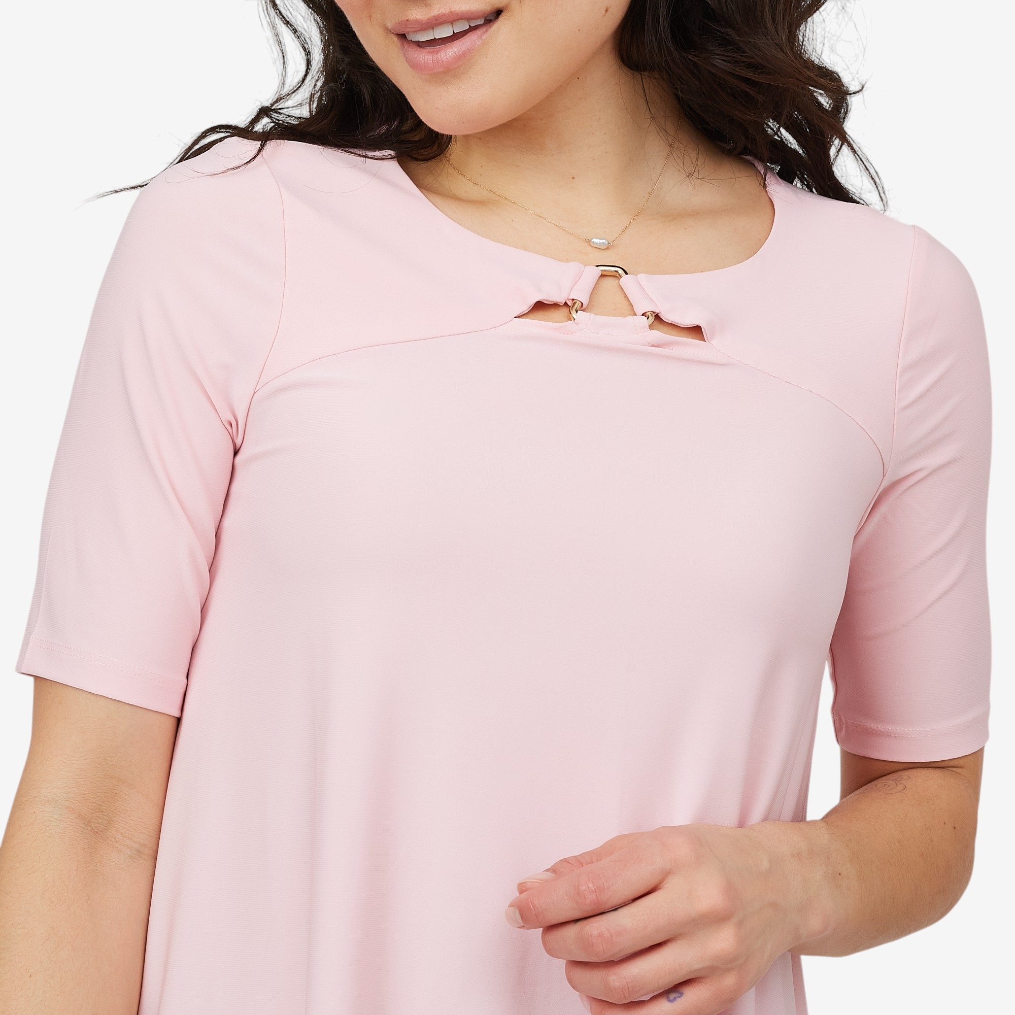 Nina Leonard Elbow Sleeve Float Top - TSC.ca