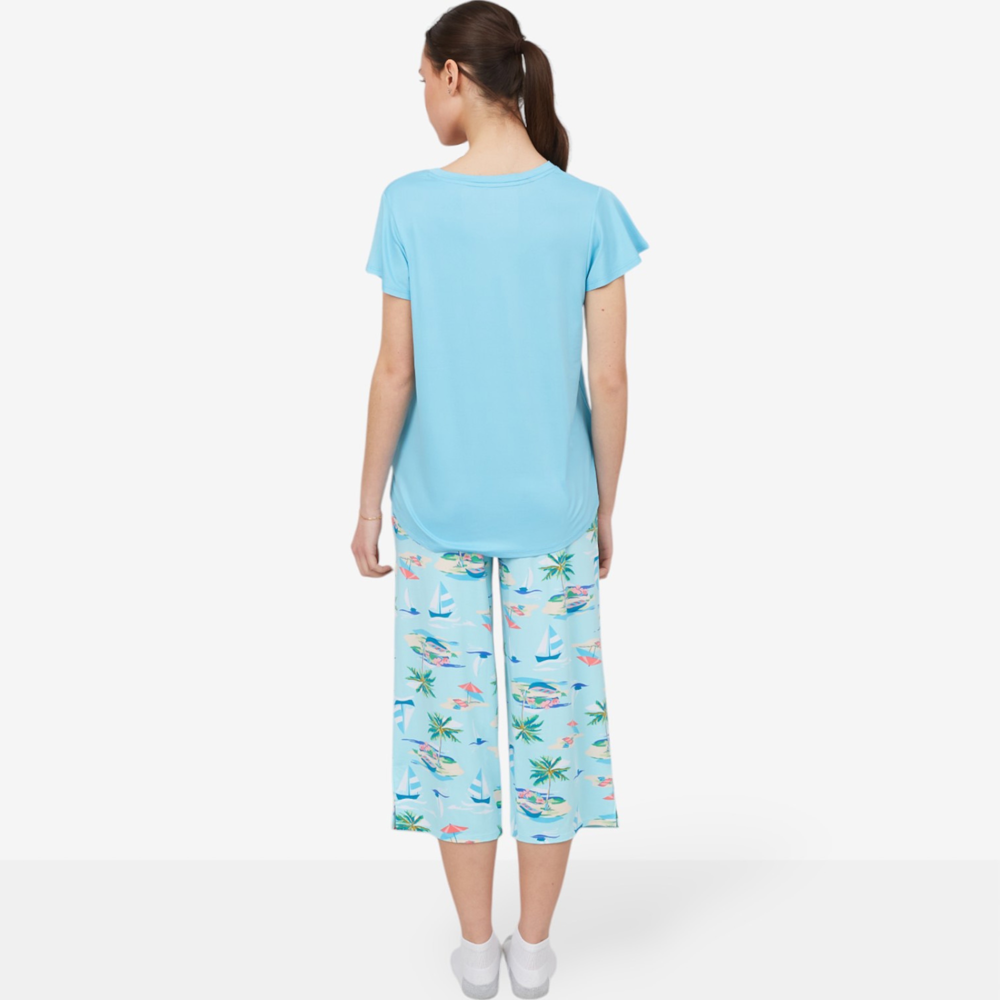 Cuddl Duds Cool and Airy Pocket Full of Sunshine PJ Set - TSC.ca