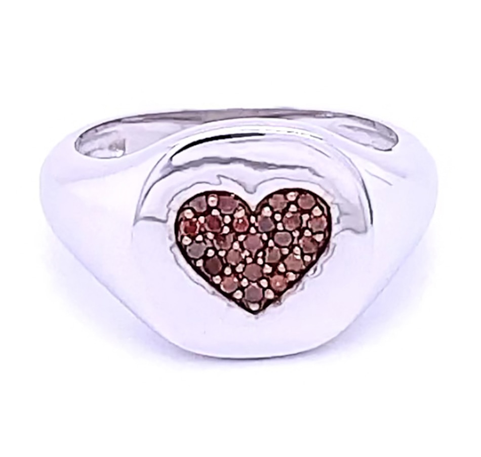 Rare Gem Girl Sterling Silver and Plated Signet Ring - TSC.ca