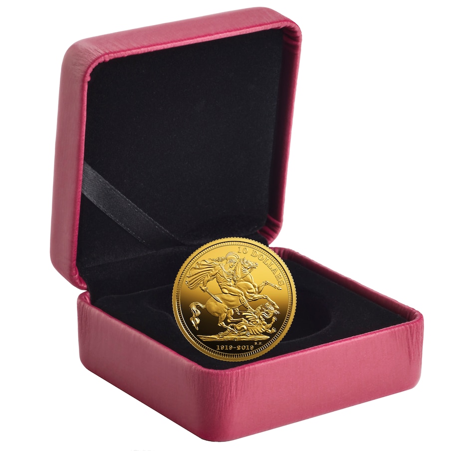 Coins - Canadian Mint Products - 2019 $10 Pure Gold Coin 100th ...