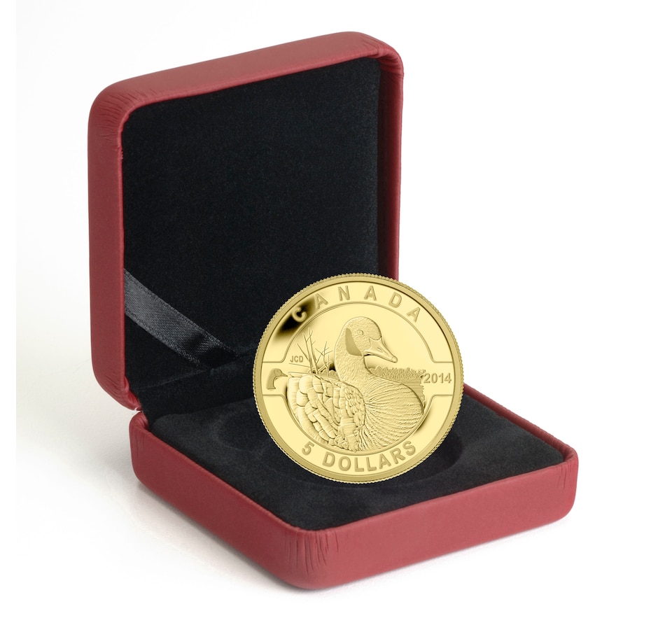 2014 $5 Pure Gold Coin O Canada- Canada Goose - TSC.ca