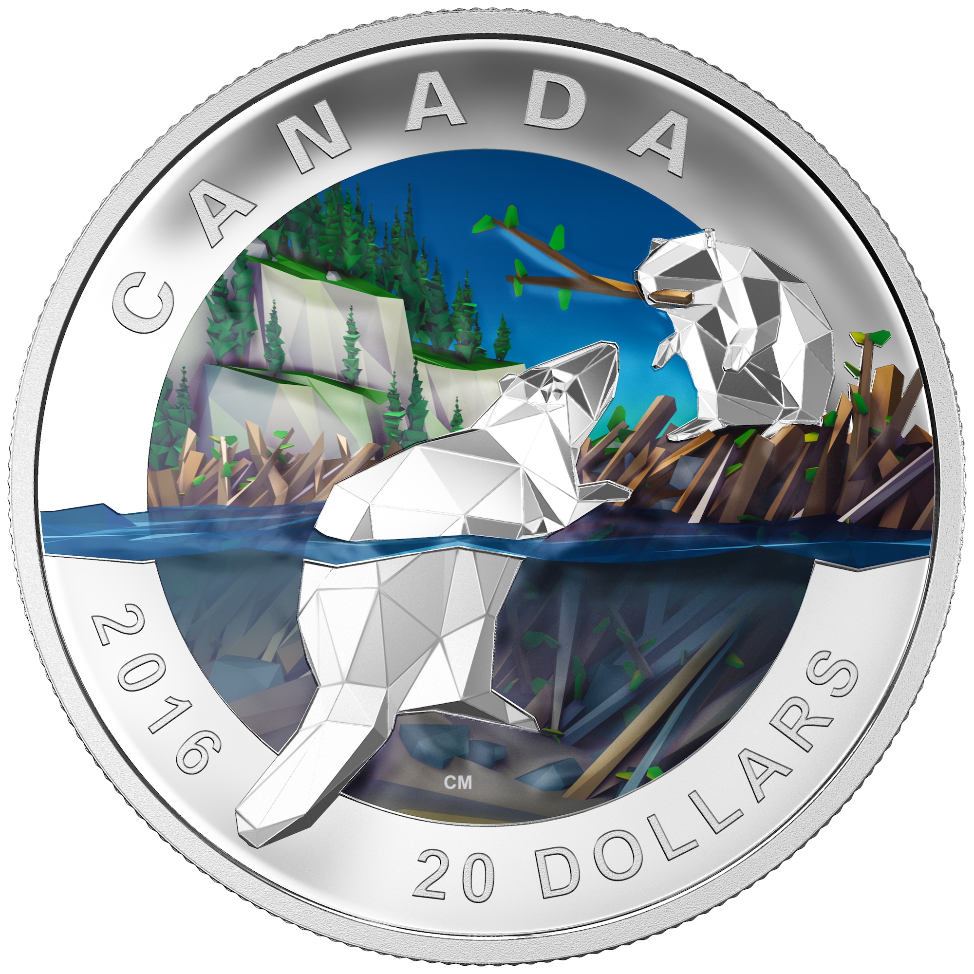 $20 Fine Silver Beaver Coin - TSC.ca