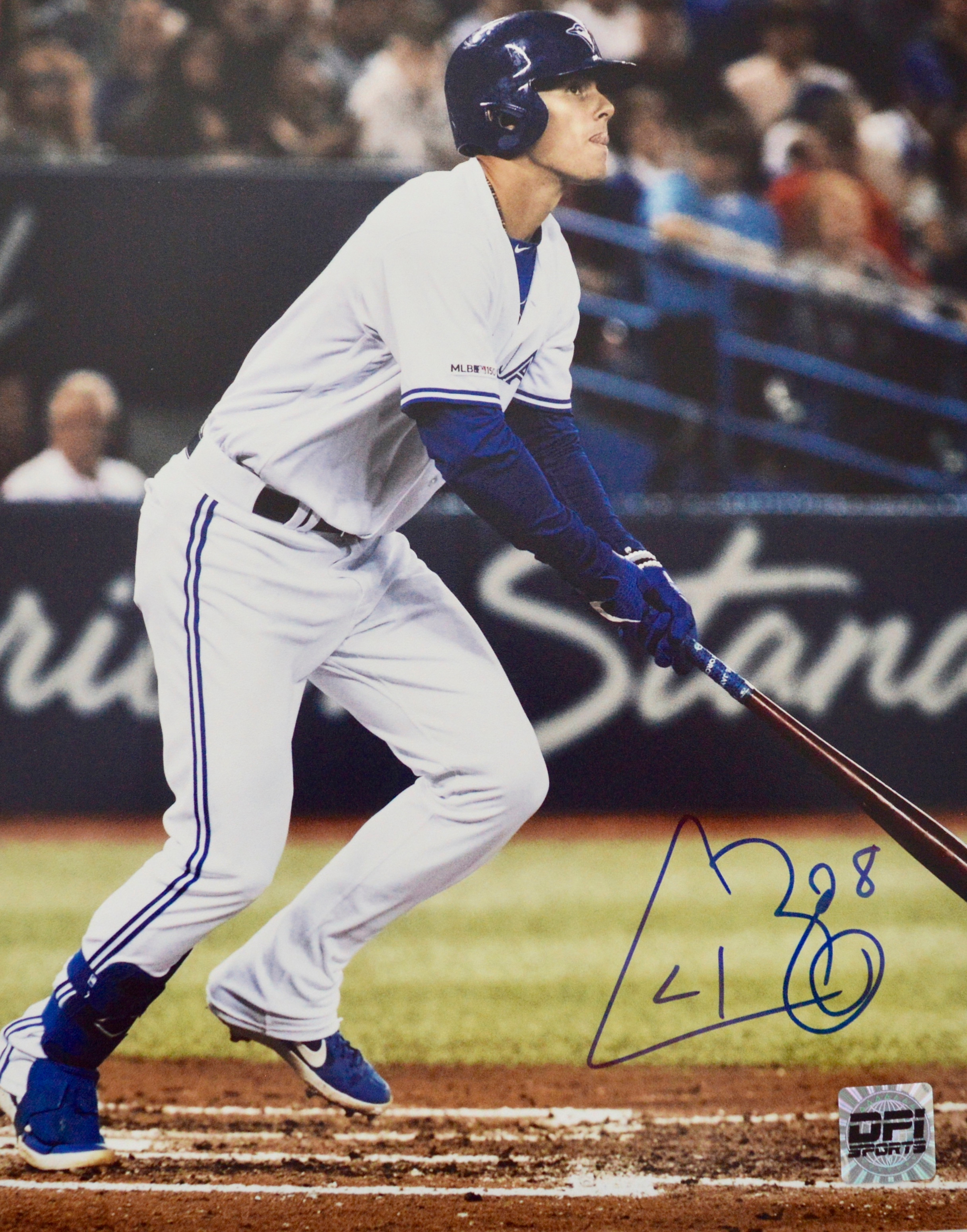 Autographed Cavan Biggio Toronto Blue Jays Unframed 8" x 10" Photo - TSC.ca