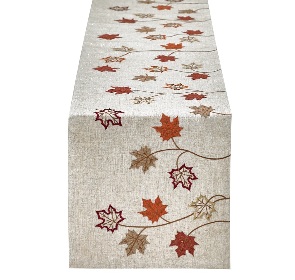 Home & Garden - Décor - Seasonal - Holiday Decor - Mera Linens Leaf ...