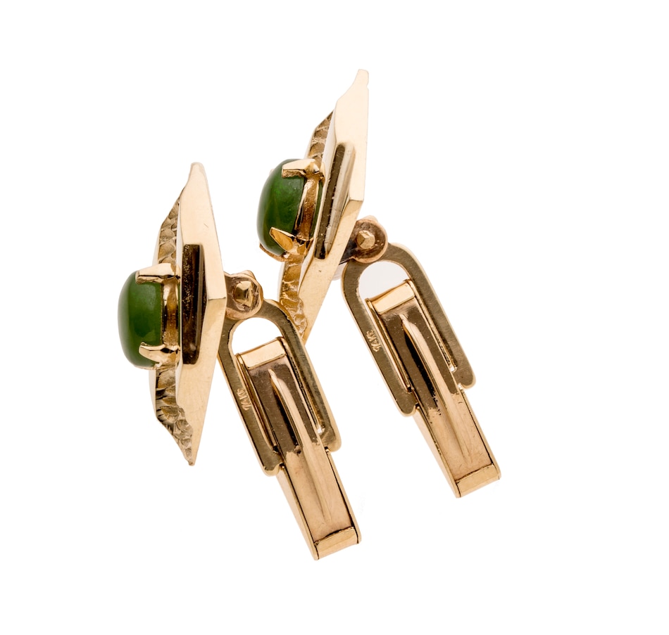 Jewellery - Men's Jewellery - Men's Cufflinks - Custom Made 14K Yellow ...
