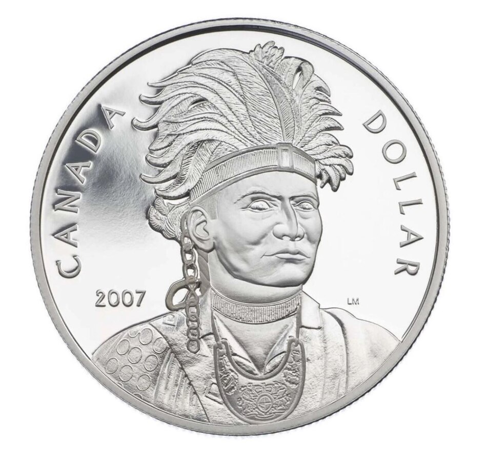 Coins - Canadian Mint Products - 2007 $1 Thayendanegea - TSC.ca ...