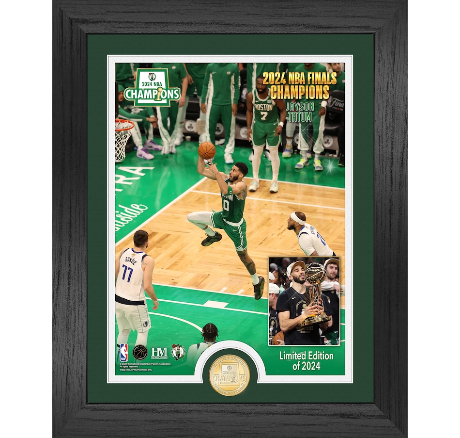 Sports - Sports Memorabilia - Prints & Frames - Jason Tatum 2024 NBA ...