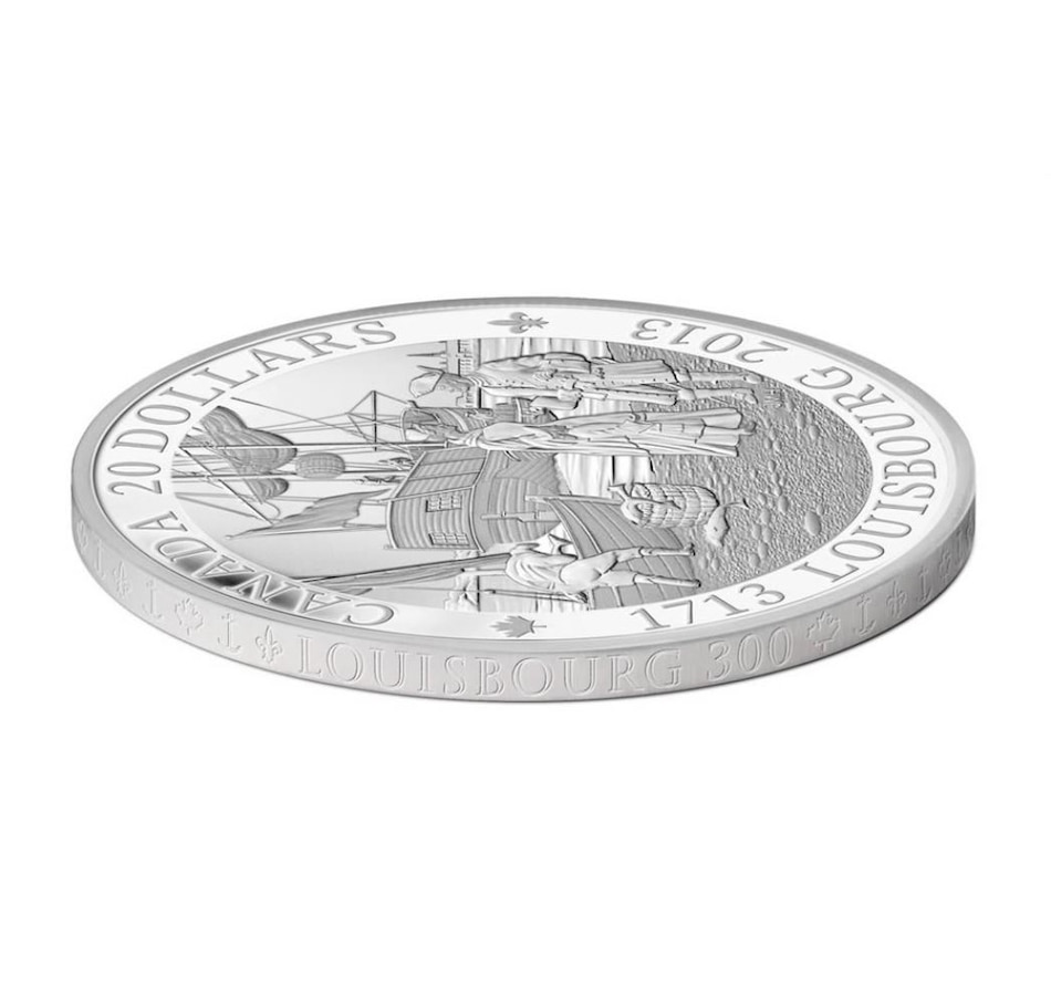 2013 $20 Fine Silver Proof Coin 300th Anniversary of Louisbourg - TSC.ca