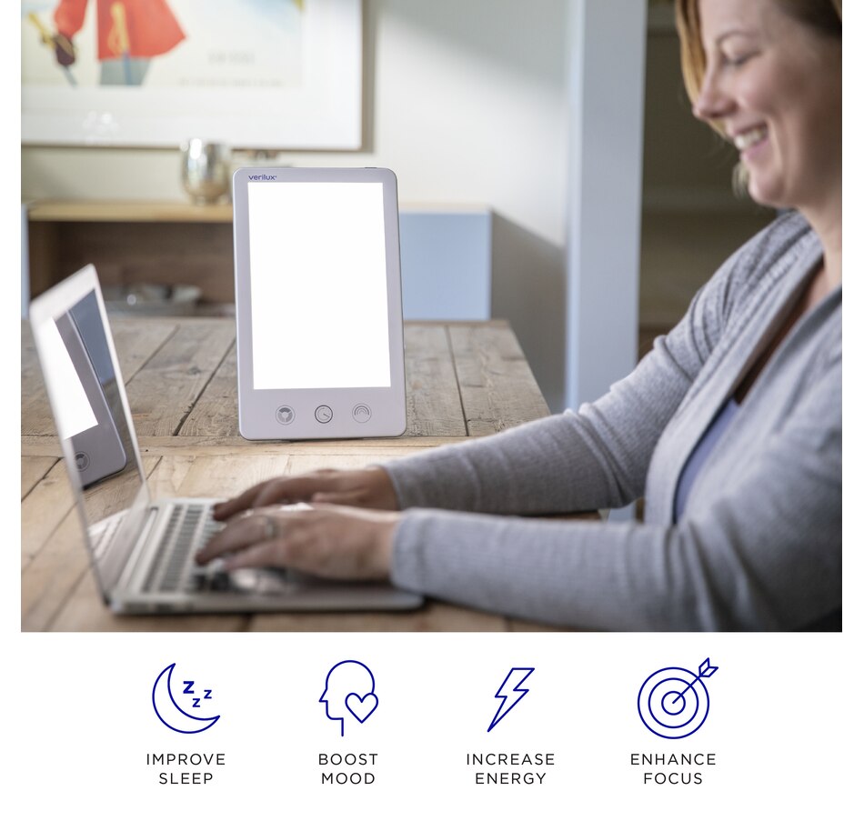 HappyLight Luxe LED Light Therapy Lamp - TSC.ca