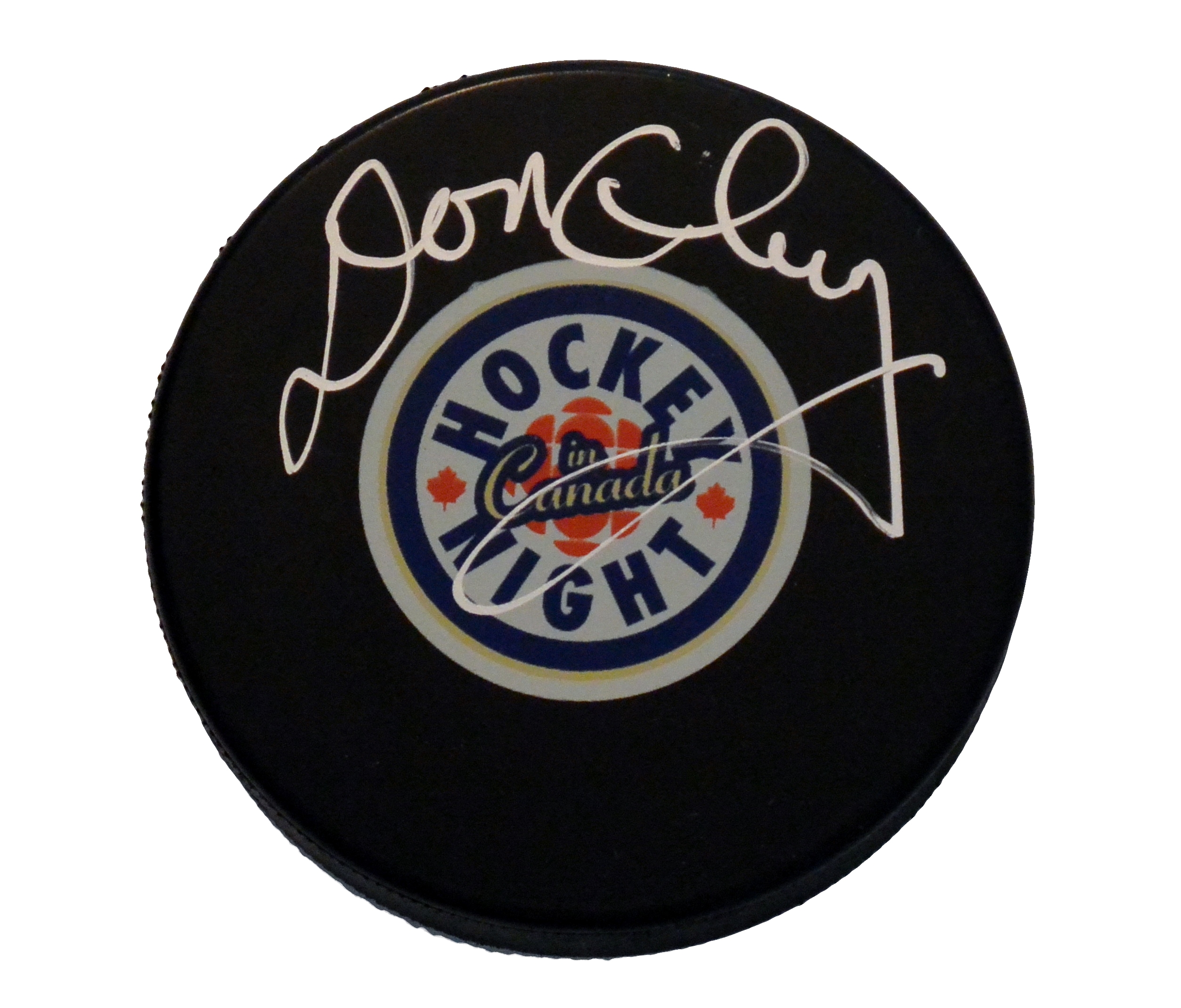 NHL Autographed Don Cherry "Hockey Night In Canada" Puck - TSC.ca