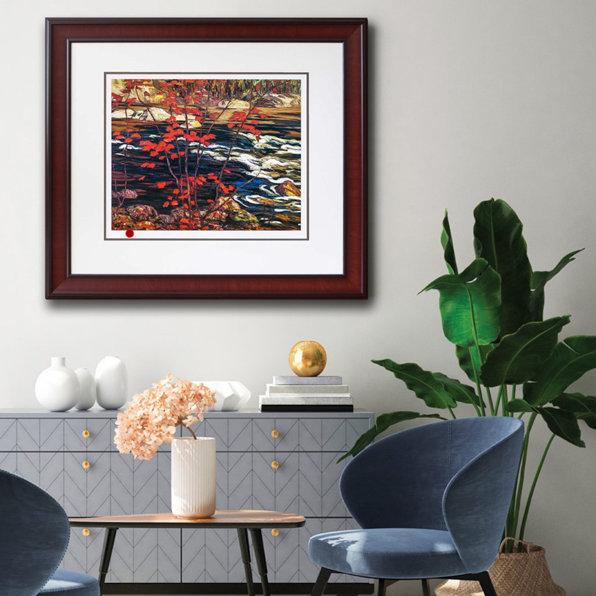 Red Maple By A.Y. Jackson - TSC.ca