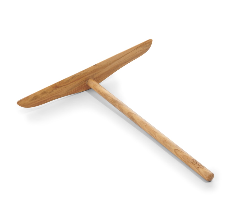 Kitchen - Kitchen Tools - Bérard Pancake Rake (22 cm x 19.5 cm, olive ...