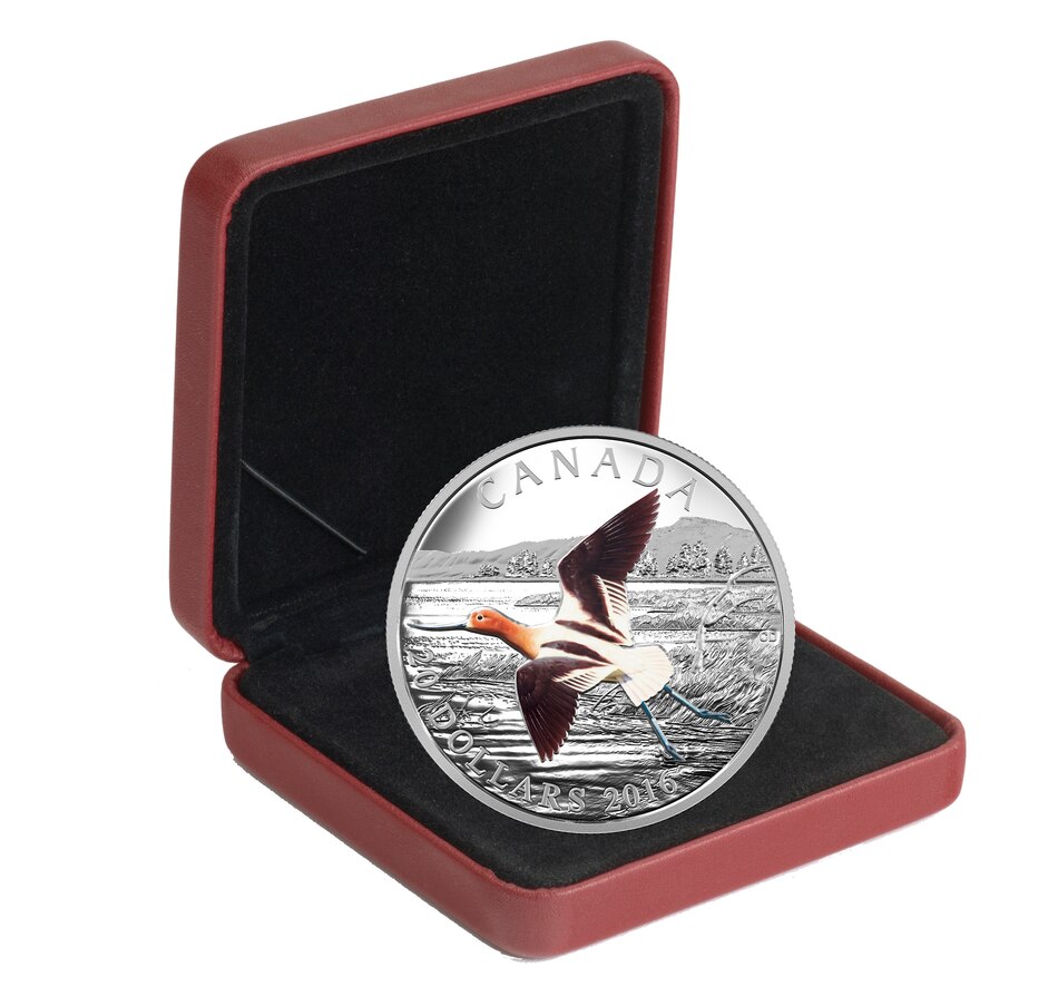 tsc.ca - $20 Proof Fine Silver Coin - American Avocet