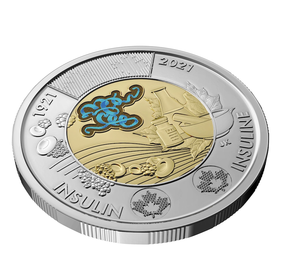 2021 $2 Special Wrap Roll 100th Anniversary of the Discovery of Insulin ...