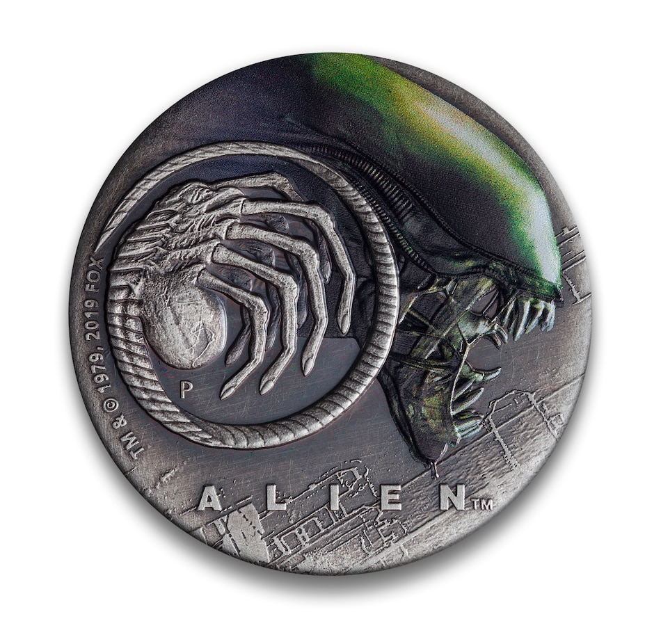 tsc.ca - 40th Anniversary of Alien 2019 Antiqued Coin