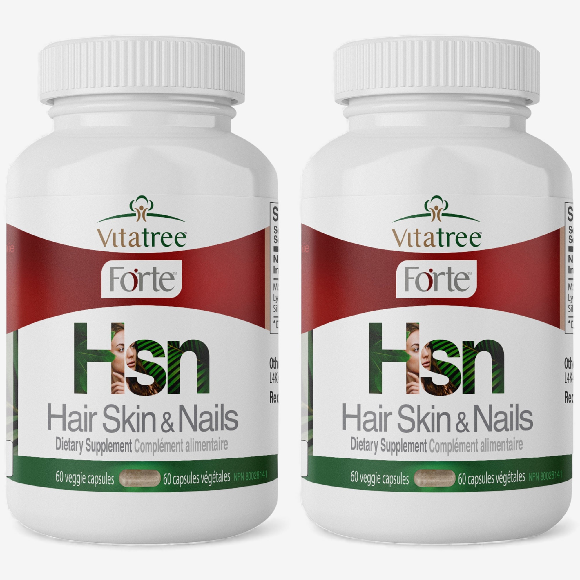 VitaTree Forte Hair, Skin and Nails Formula 60-Day - TSC.ca