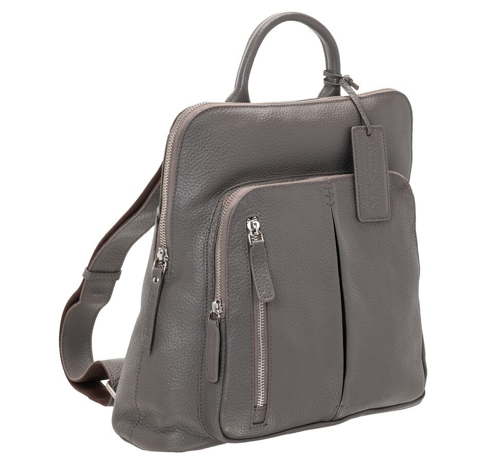 Clothing & Shoes - Handbags - Backpacks - Mancini Pebbled Collection ...