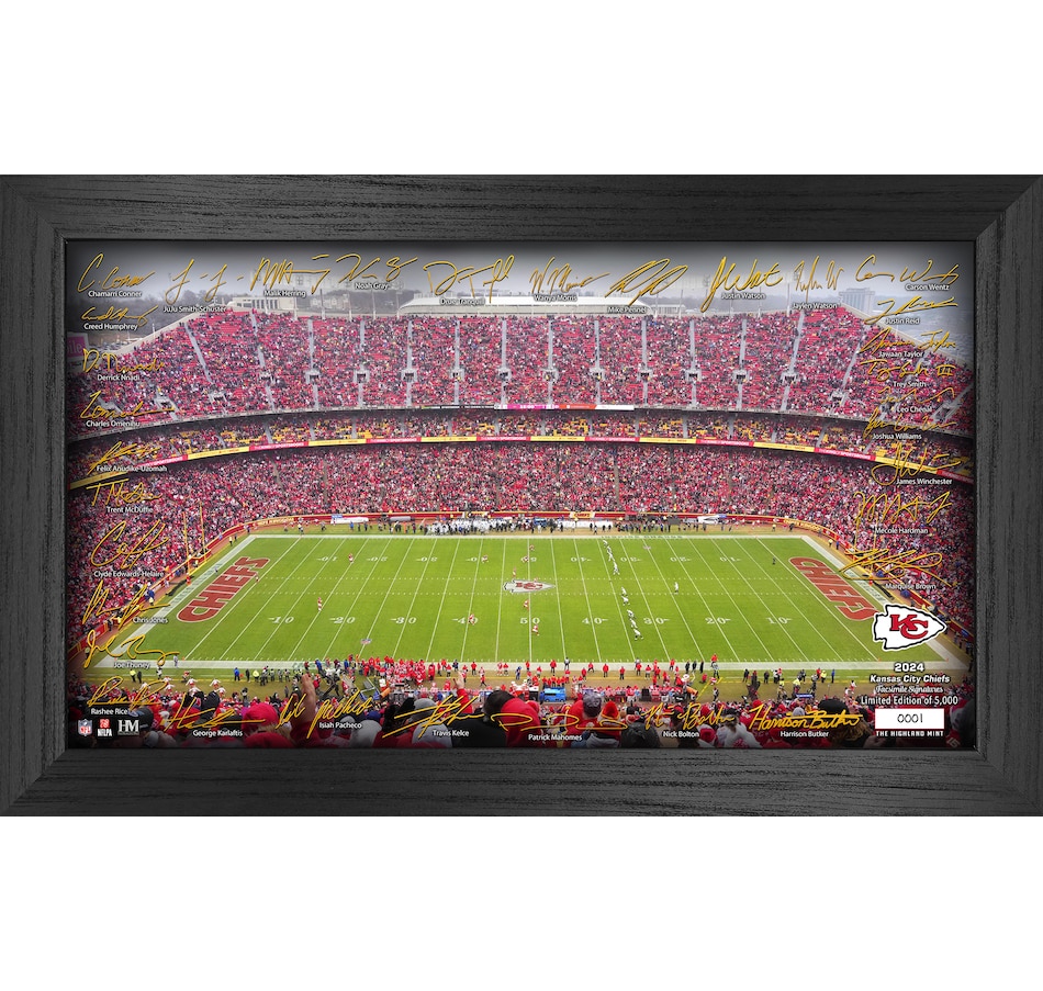 Sports - Sports Memorabilia - Prints & Frames - Kansas City Chiefs 2024 ...