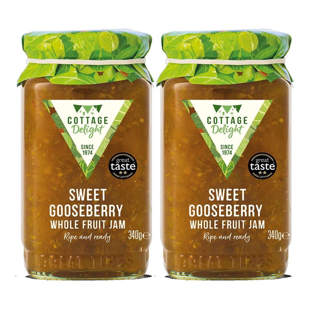 Cottage Delight Sweet Gooseberry Whole Fruit Jam- 340g (2-pack) - TSC.ca